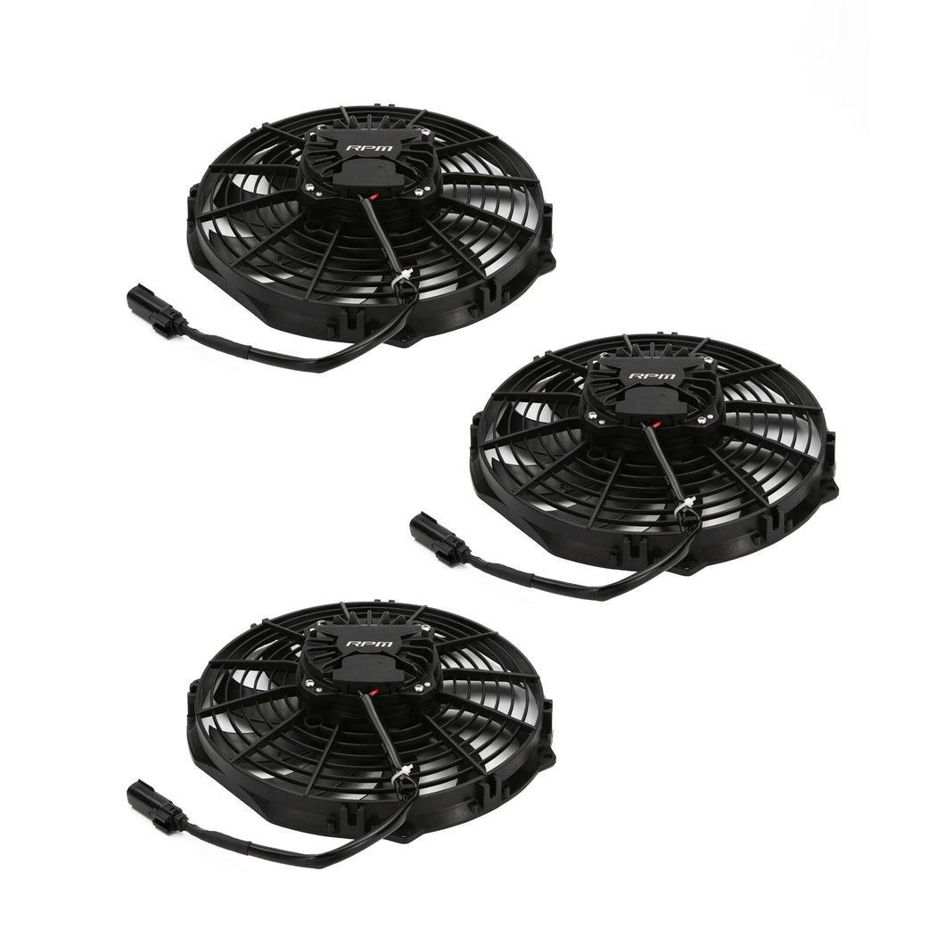 RPM Speed UTV Brushless Radiator / Heat Exchanger Replacement Fans ...